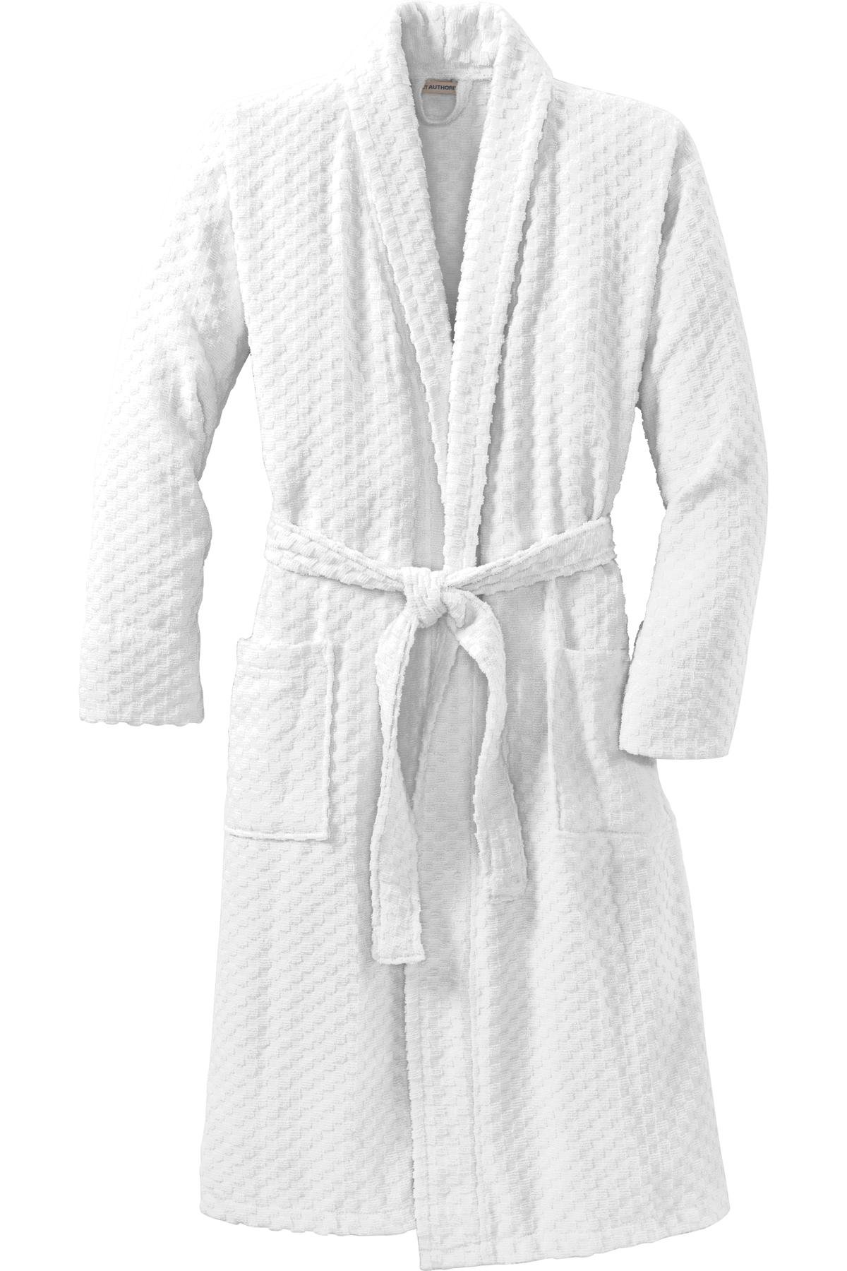 Port Authority® Checkered Terry Shawl Collar Robe. R103 – Lil' Monsters ...